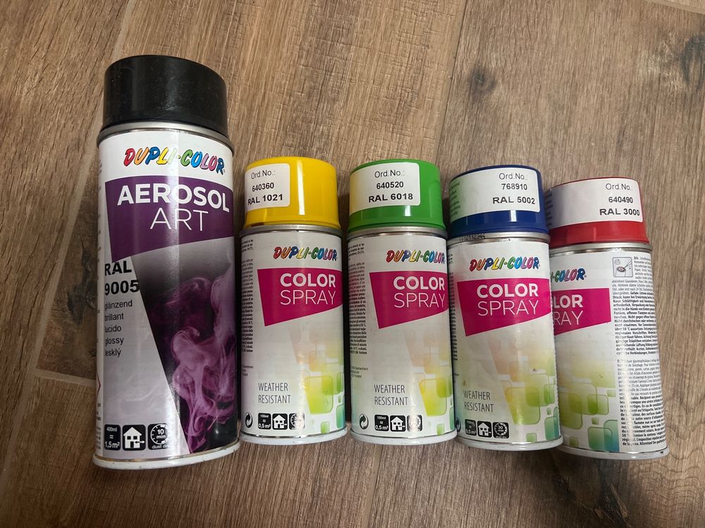 Farbsprays (Gebraucht) in Bern für CHF 5 – mit Lieferung auf Ricardo kaufen