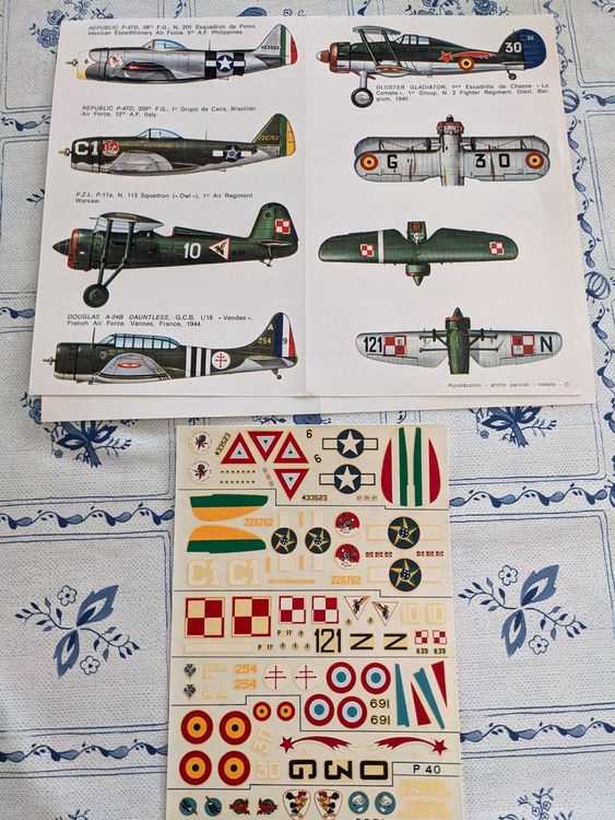Esci Decal Set Diverse Flugzeuge | Kaufen auf Ricardo