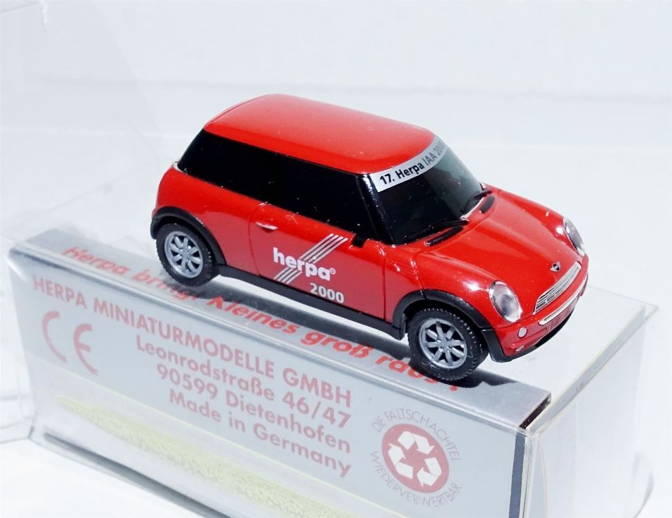 Mini Cooper One Herpa 1:87 OVP Sondermodell | Kaufen auf Ricardo