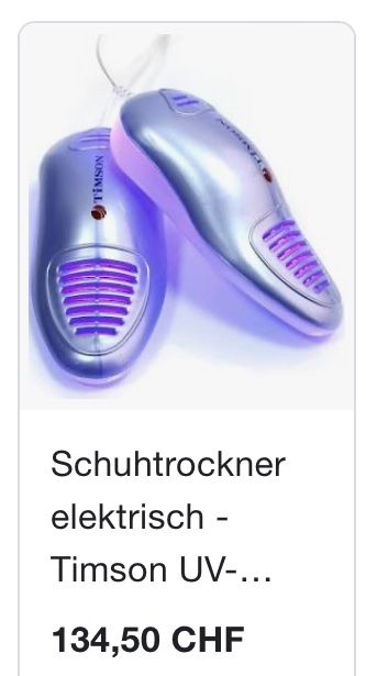 Schuhtrockner mit UV-Licht Timson (Gebraucht) in Horn für CHF 39.95 ...