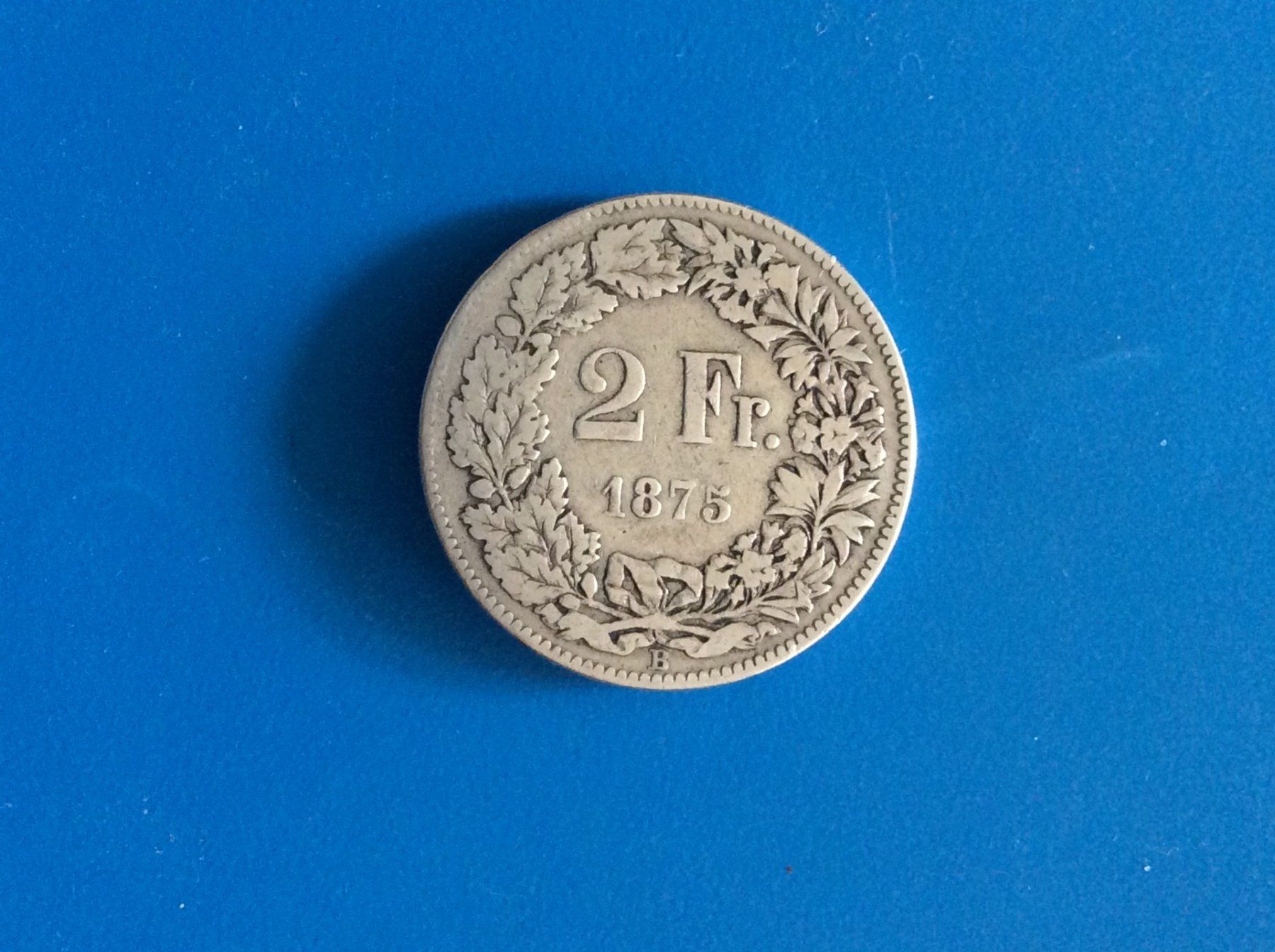 2 francs 1875 Rare (D'occasion) à Genève pour CHF 28 – avec livraison ...