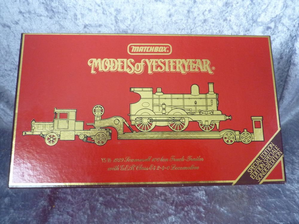 YS-16 Scammel 100ton Truck-Trailer GER Class E4 Locomotive (Neu (gemäss ...