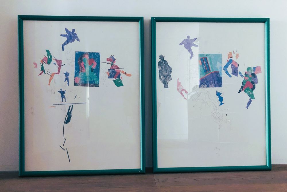 2 Serigraphien von Urs Dickerhof | Kaufen auf Ricardo
