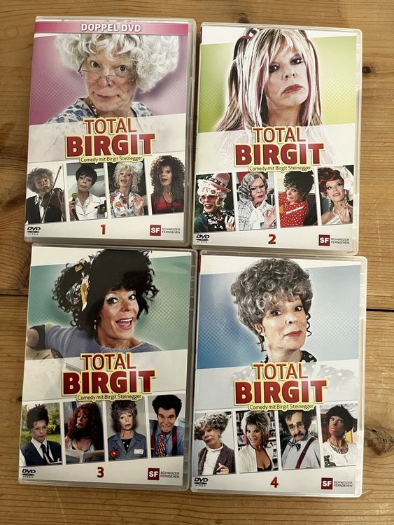 Total Birgit, Comedy-Box 1-4, alle Folgen (Gebraucht) in Bassersdorf ...