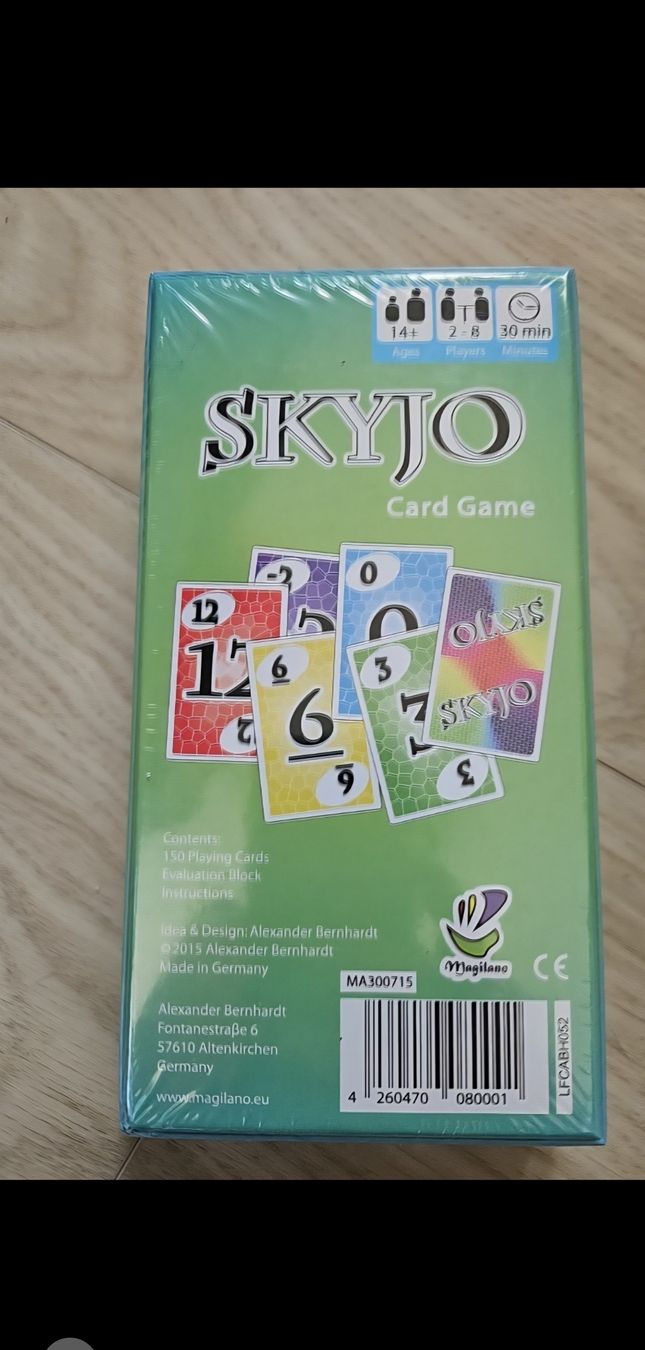 Skyjo Jeu de Cartes - Jeu de société neuf (Neuf avec emballage d ...