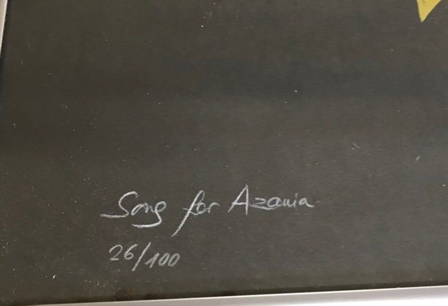 Holzschnitt Song for Azania signiert Maja Zürcher (ID H99) | Kaufen auf ...