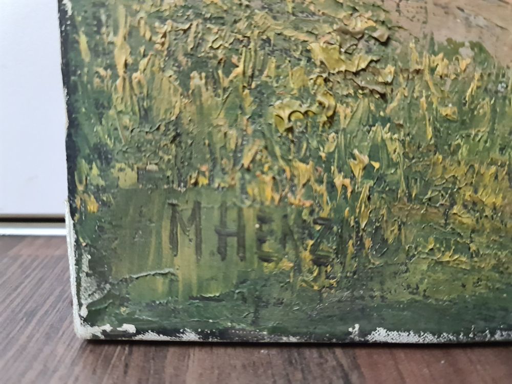 Original Ölgemälde von M. Henzi (Margrit) (Gebraucht) in Hüntwangen für ...