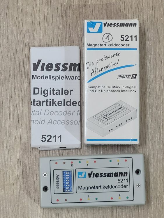5211 Magnetartikeldecoder Motorola Viessmann > alternate K83 | Kaufen ...