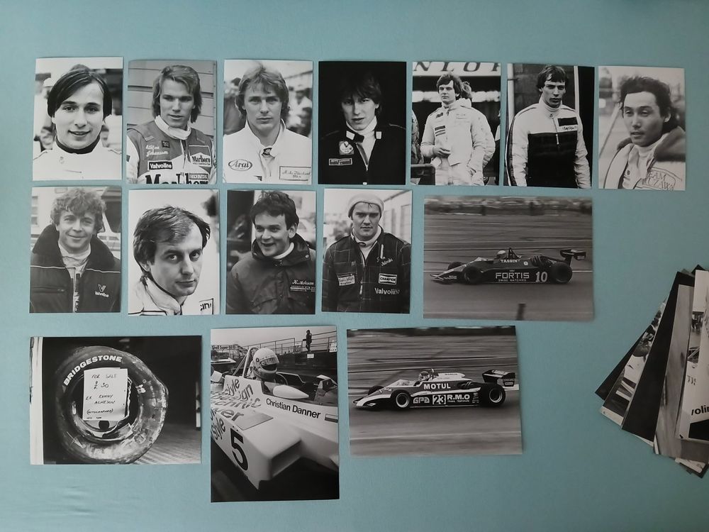 23 Pressefotos; Formel 2 Europameisterschaft, Silverst. 1982 (Gebraucht ...