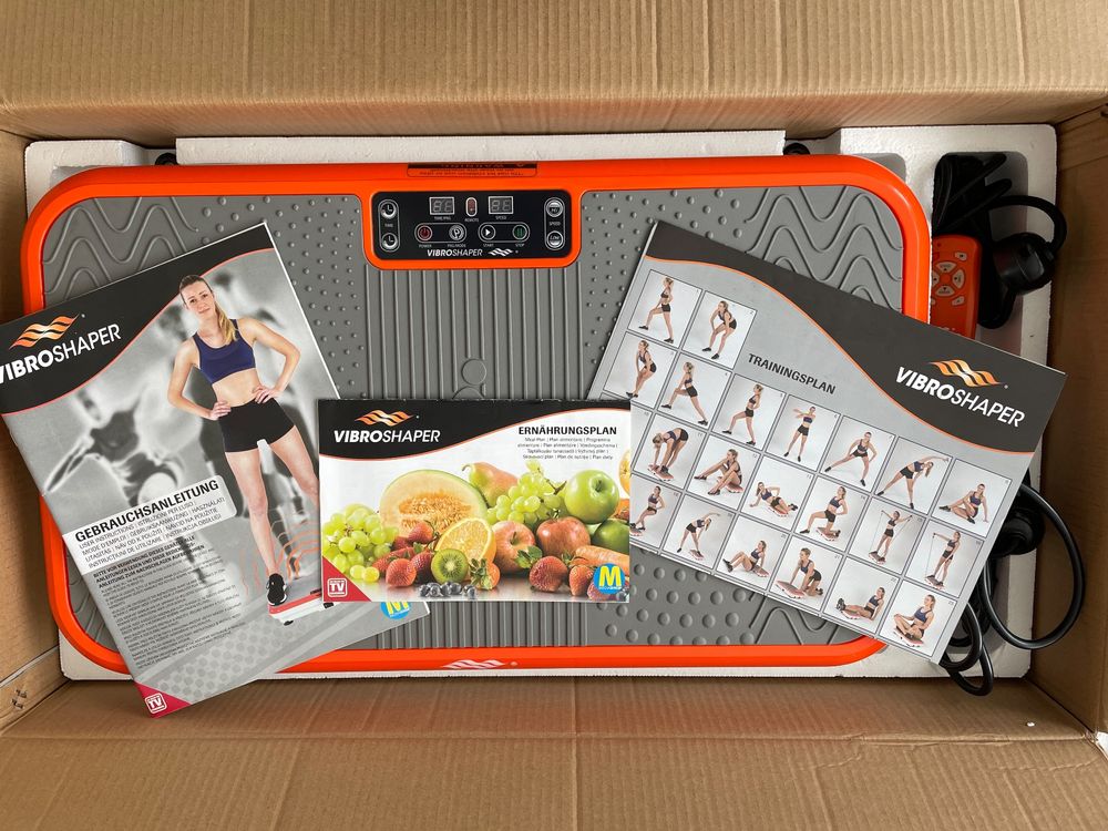 Original VibroShaper Vibrationsplatte | Kaufen auf Ricardo