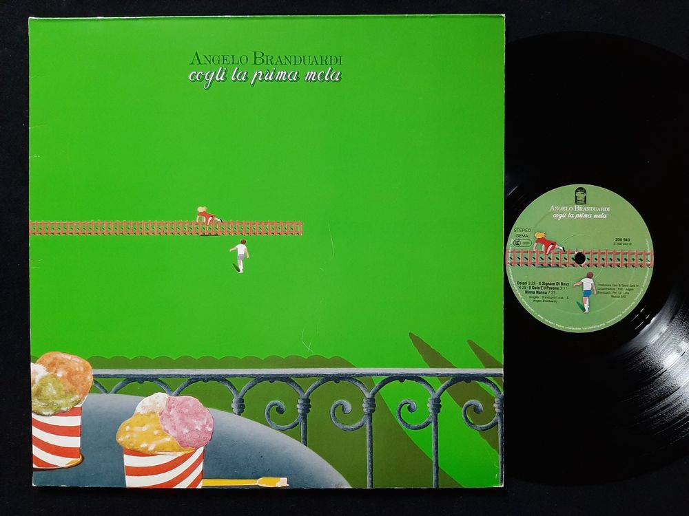 LP Italien: Angelo Branduardi: Cogli la prima mela (Gebraucht) in ...