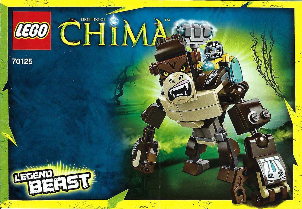 LEGO® 70125 Legends of Chima - Gorilla Legend Beast (Neu (gemäss ...
