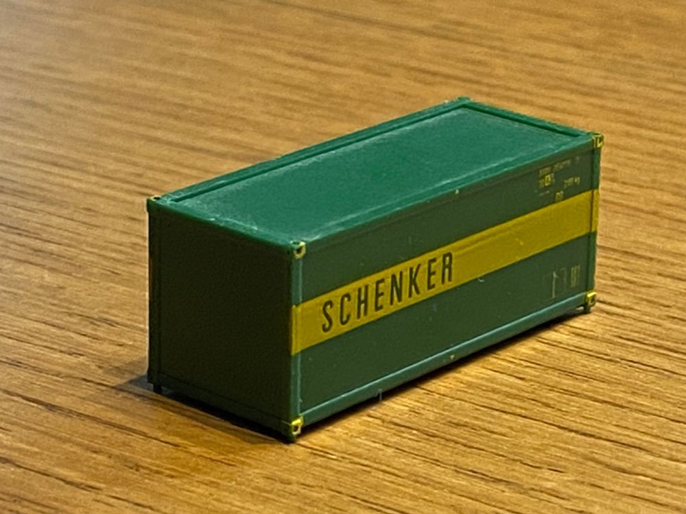 Q24: Container Schenker (Spur N) (Gebraucht) in Birsfelden für CHF 4.4 ...