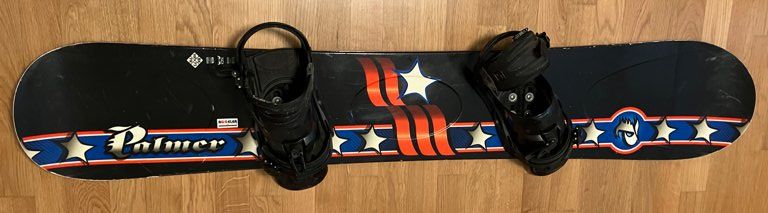 Palmer Snowboard 157 (inkl. Burton Bindung) (Gebraucht) in Adlikon b ...