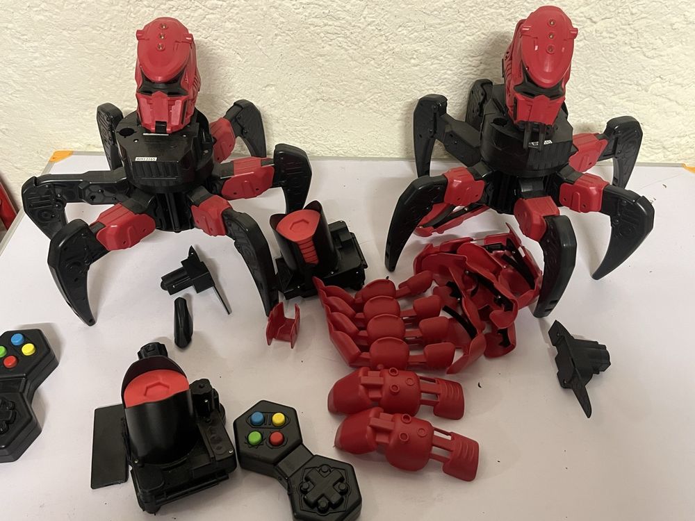 Gesteuerter Roboter Spinne - Rot/Schwarz, CC-1002 (nikG) (Gebraucht) in ...