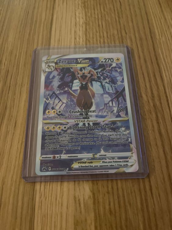 Pokemon Zeraora Vstar ENG | Kaufen auf Ricardo