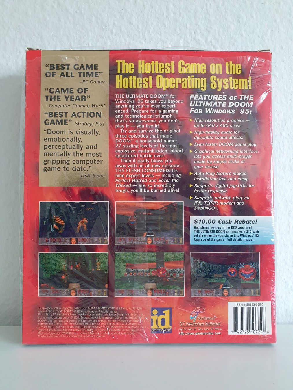 PC Game The Ultimate Doom (1993+) US Big Box mit Folie (Gebraucht) in ...