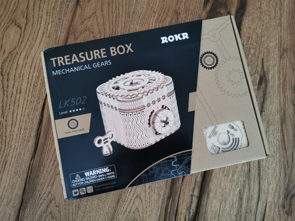 Rokr Treasure Box - Tresor / 3D Holz Puzzle (Neu und originalverpackt ...