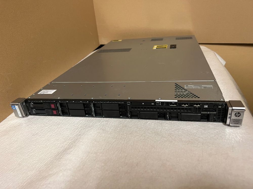 HP ProLiant DL360 G8 (1x E5-2640 2.50 GHz 6 Core, 16 GB RAM) (Gebraucht ...