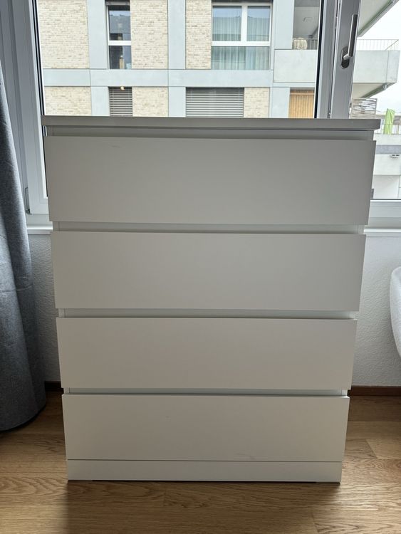 Ikea Malm Kommode mit 4 Schubladen | Kaufen auf Ricardo