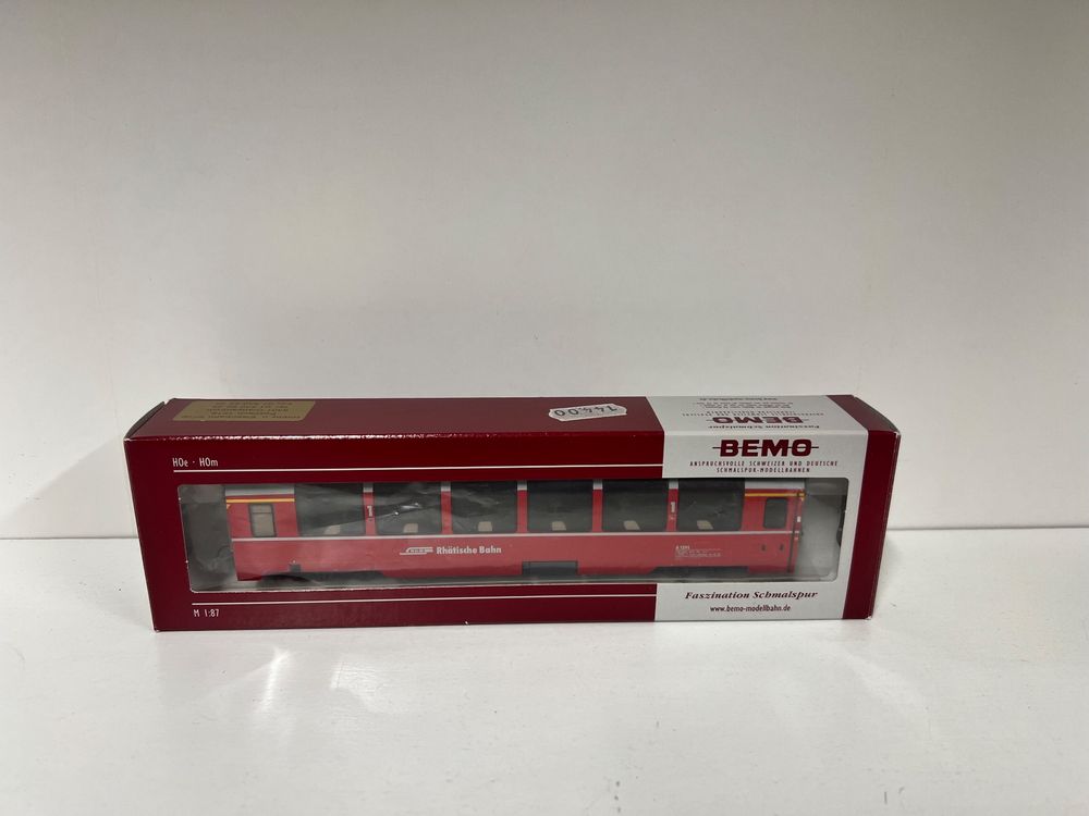 Bemo 3293 101 RhB A 1291 Panoramawagen (Neu (gemäss Beschreibung)) in ...