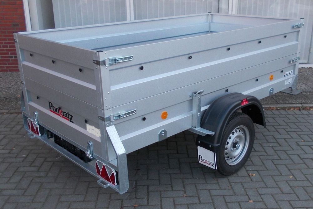 Tieflader Pongratz LPA 250/13 Laubgitter Anhänger mit Gitter | Kaufen auf Ricardo