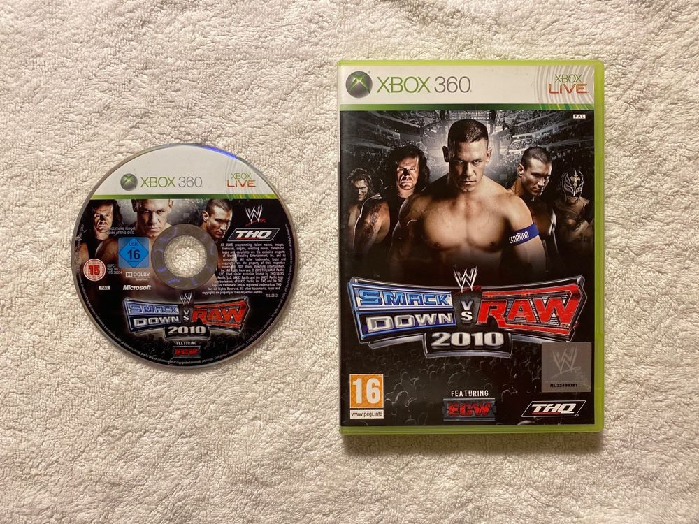 WWE SMACKDOWN VS RAW 2010 XBOX 360 (Gebraucht) in Reichenbach i. K. für ...