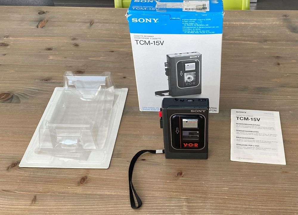 Sony TCM-15V Casette Recorder/ Walkman (Gebraucht) in Steinen für CHF ...