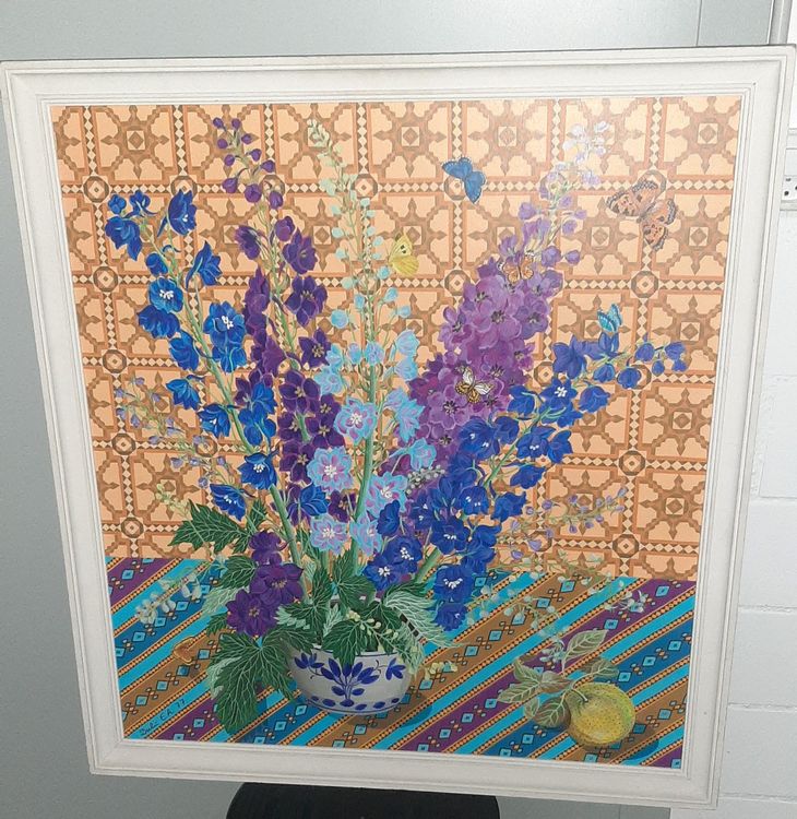 Schönes Acril Gemälde von Dulic E.A. Oberentfelden 1922-2010 | Kaufen ...