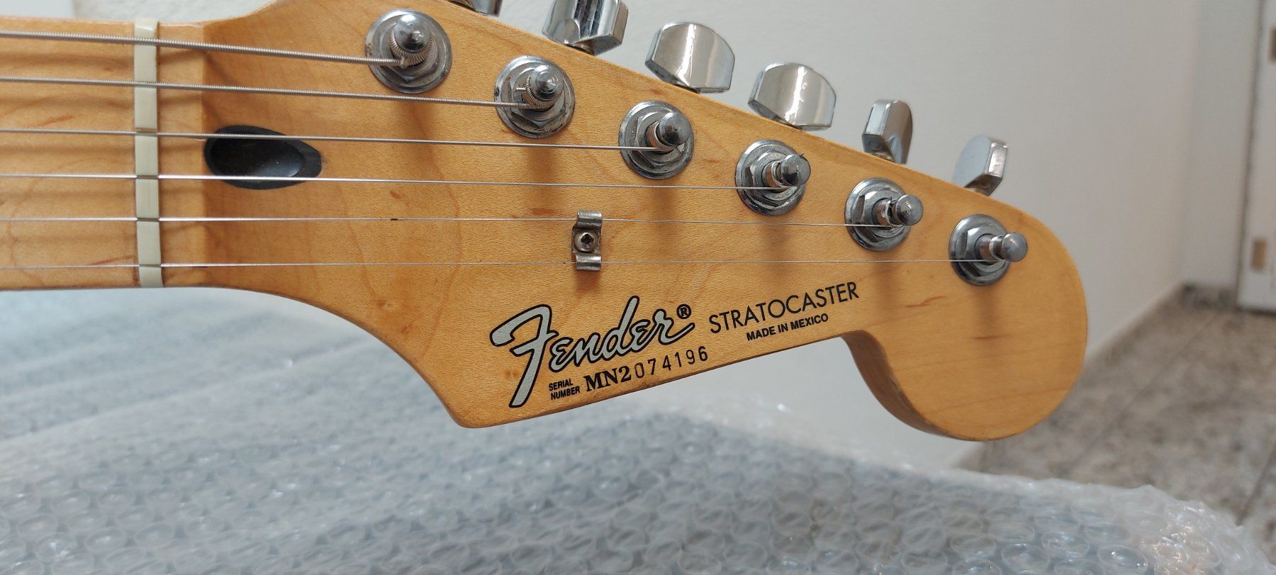 Fender Stratocaster Mexico 1992 e-gitarre frisch ab service (Gebraucht ...