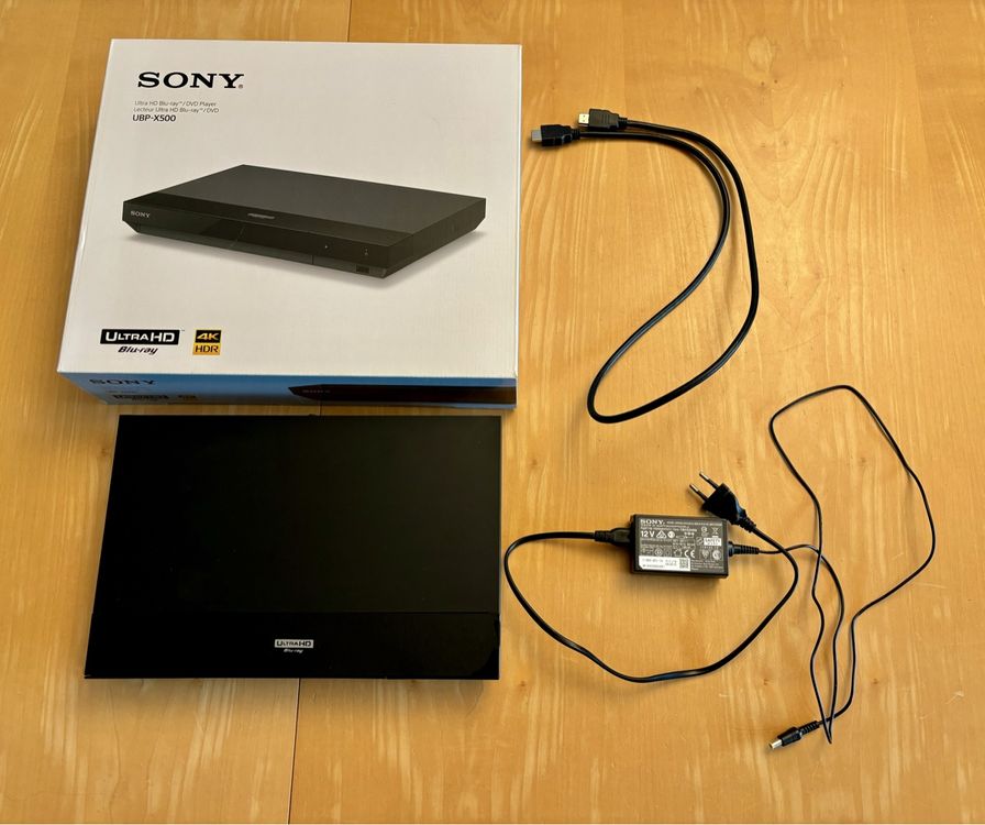 Sony UBP-X500 Ultra HD (4k) Blu-ray Player | Kaufen auf Ricardo