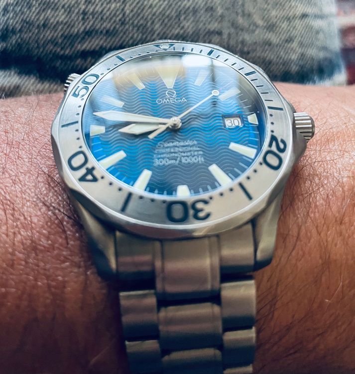 Omega Electric Blue / Seamaster 300m / Automatik | Kaufen auf Ricardo