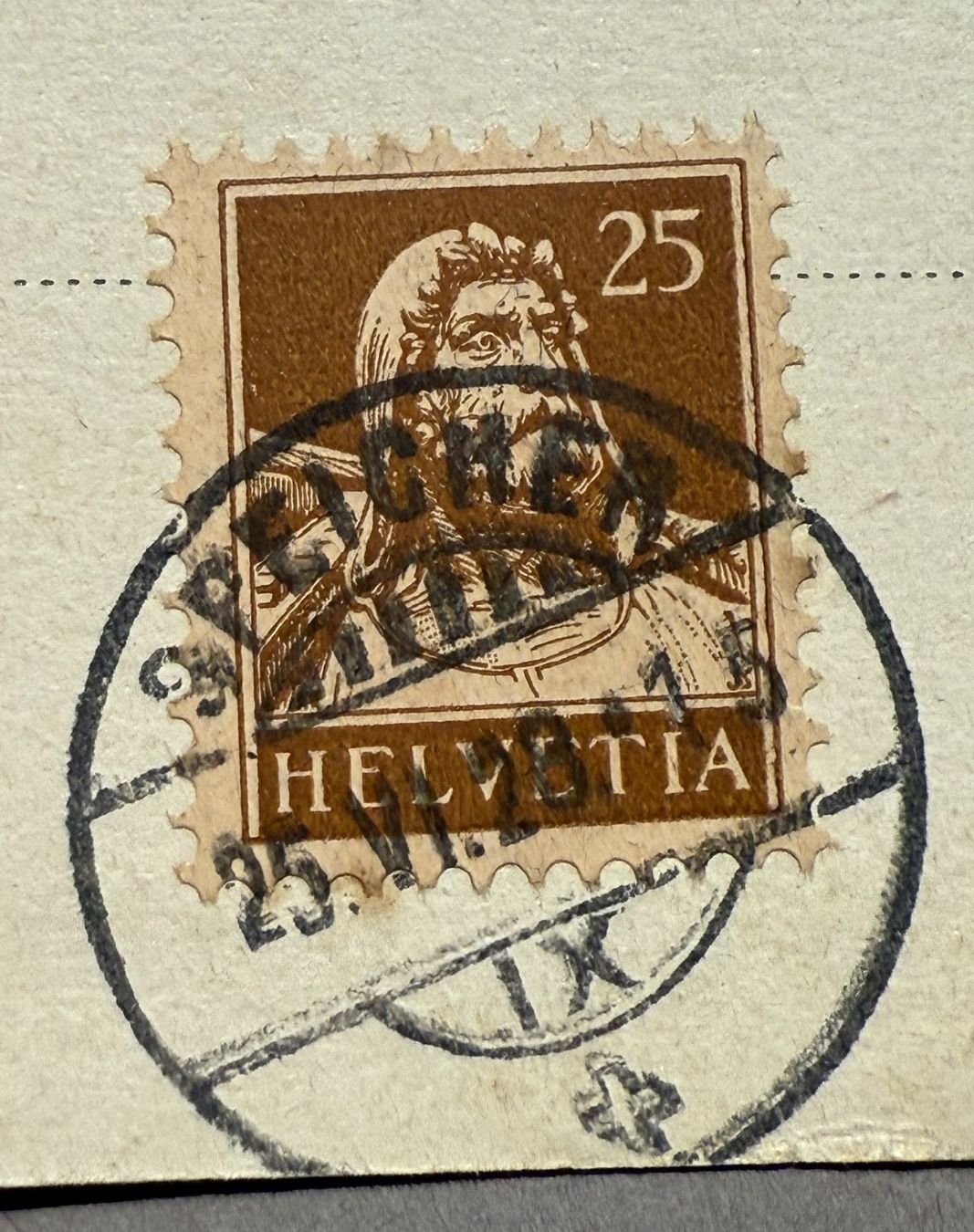 175 Tell auf Karte von Speicher, kat. 13.- (Gebraucht) in Steinhausen für CHF 1 – mit Lieferung ...