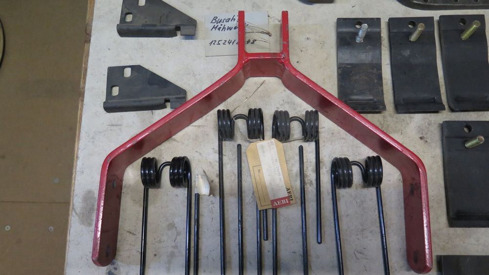 AEBI-Busatis Doppelmesser Mähwerk Eingrasmähwerk TT 33 Teile (Neuf ...