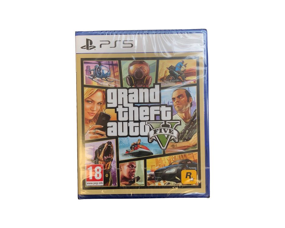 NEU! Playstation 5 Game Grand Theft Auto 5 GTA 5 PS 5 Disk (Neu und ...