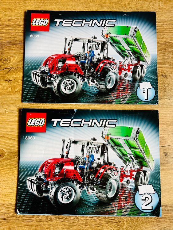 Lego Technic 8063 Traktor mit Anhänger | Kaufen auf Ricardo