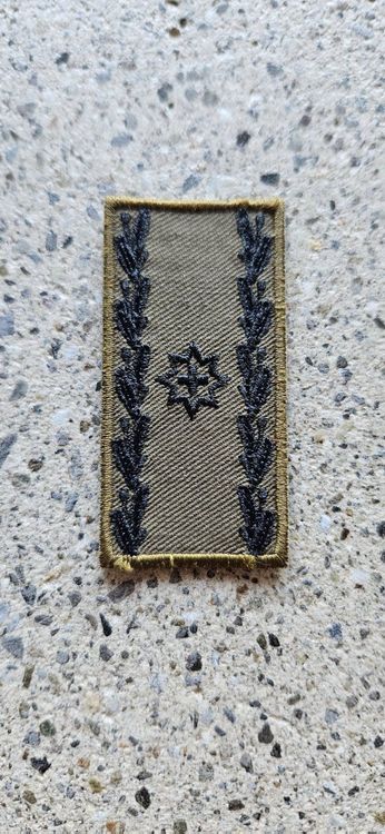 Gradabzeichen Brigadier 1* General Schweizer Armee klett | Kaufen auf ...