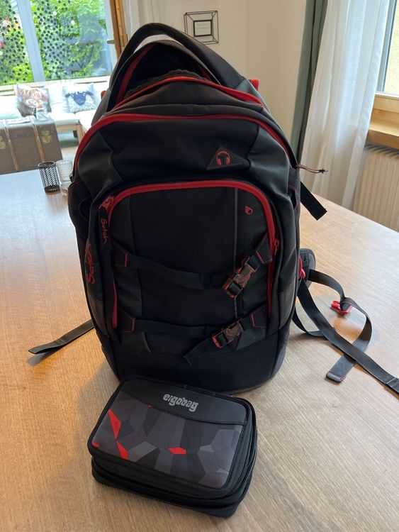 Satch Schulrucksack inkl. Etui (Gebraucht) in Bad Ragaz für CHF 3 – mit ...