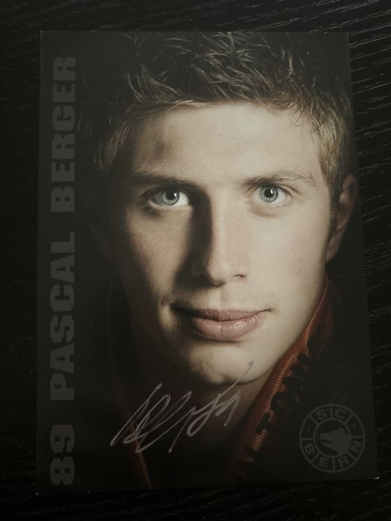 Signierte Sammlerkarte Pascal Berger SC BERN Saison 2010/11 | Kaufen auf Ricardo