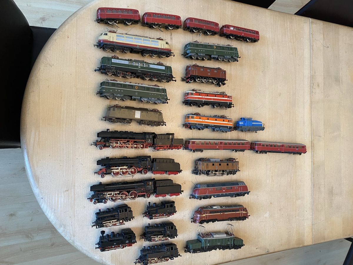 Grosse Sammlung Märklin Lok 23 Stk alle laufen. (Gebraucht) in Köniz ...