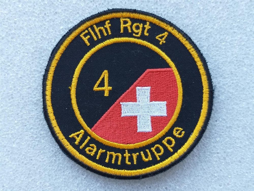 Verbandsabzeichen Flhf Rgt 4 Stabsbat 4 Alarmtruppe (Gebraucht) in ...