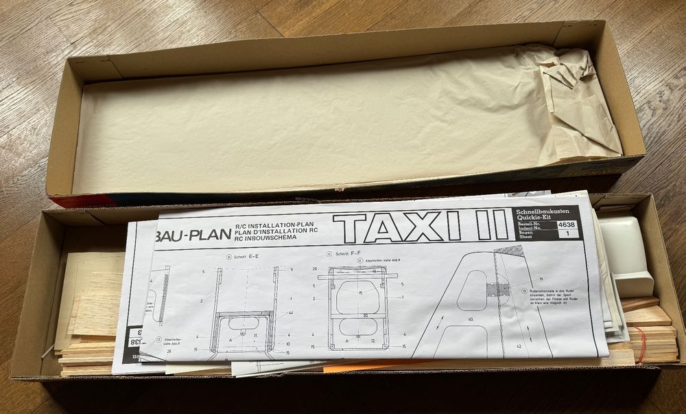 Graupner Taxi II / Neu, seltene Gelegenheit (Neu und originalverpackt ...