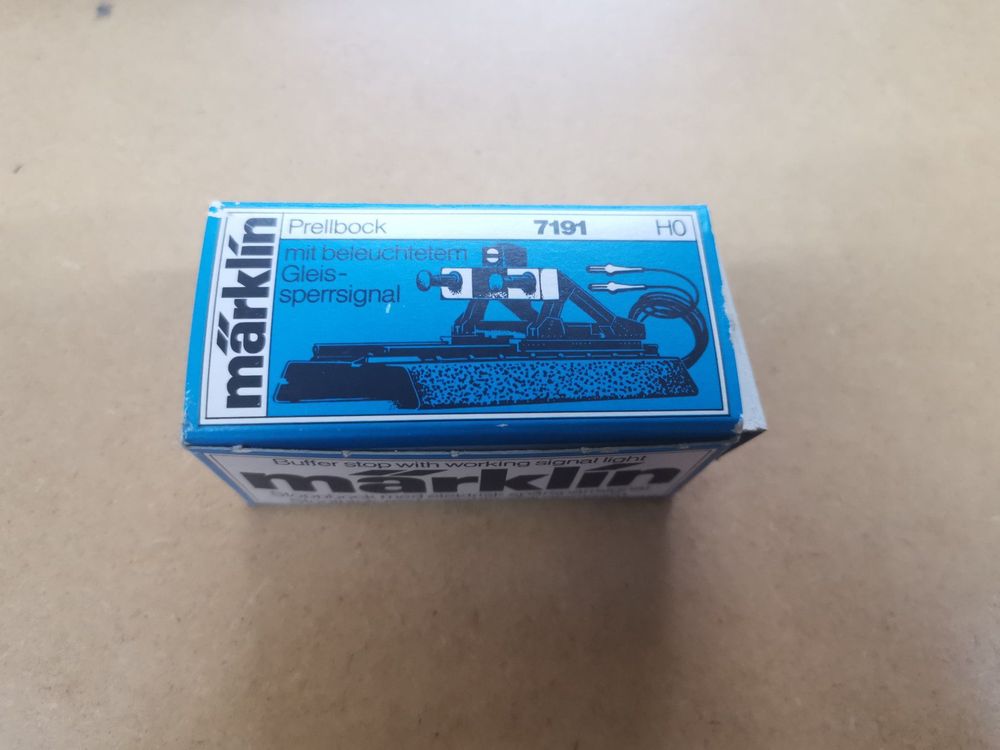 Märklin 7191 - Prellbock mit Licht (Gebraucht) in St. Margrethen SG für ...