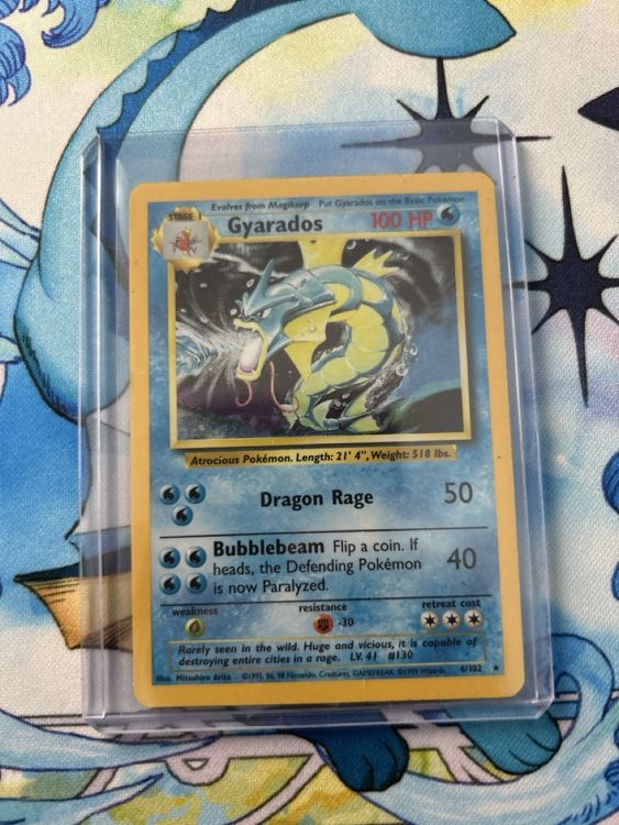 Pokemon base set Gyarados holo unlimited (Gebraucht) in Zürich für CHF ...