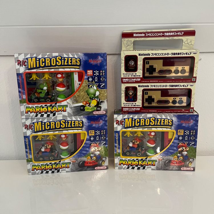 Nintendo Super Mario MicroSizers and Bandai Controller | Kaufen auf Ricardo