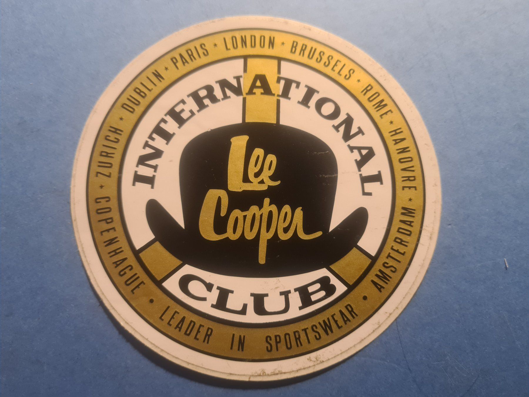 LEE COPPER CLUB STICKER NEW OLD STOCK VINTAGE (Gebraucht) in Bellevue ...