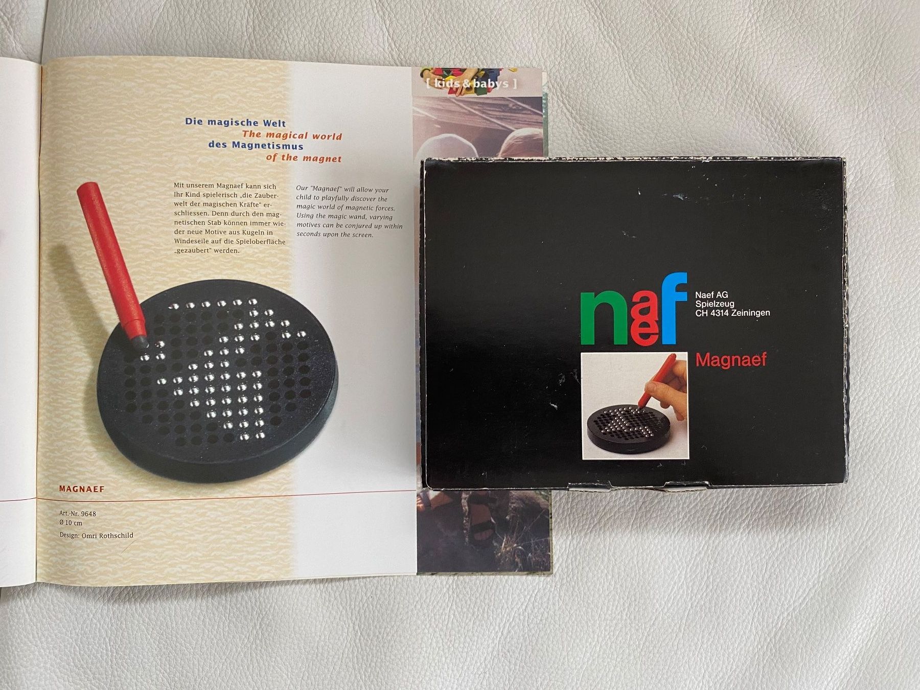 Magnaef Magnetspiel von NAEF AG, Zeiningen NEU (Neu und ...