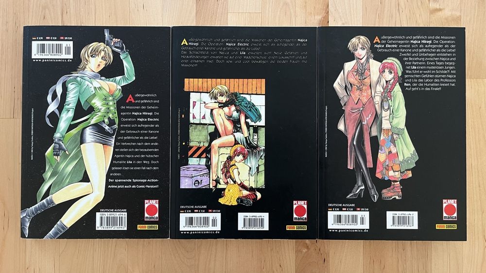 Najica Manga Komplett-Set, Band 1-3, Top Zustand! (Neu (gemäss ...