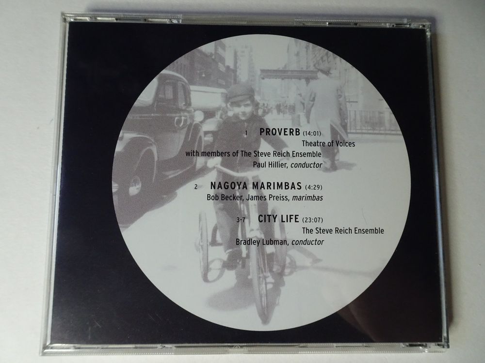 CD Steve Reich City Life Proverb (Gebraucht) in Schönenwerd für CHF 4 ...