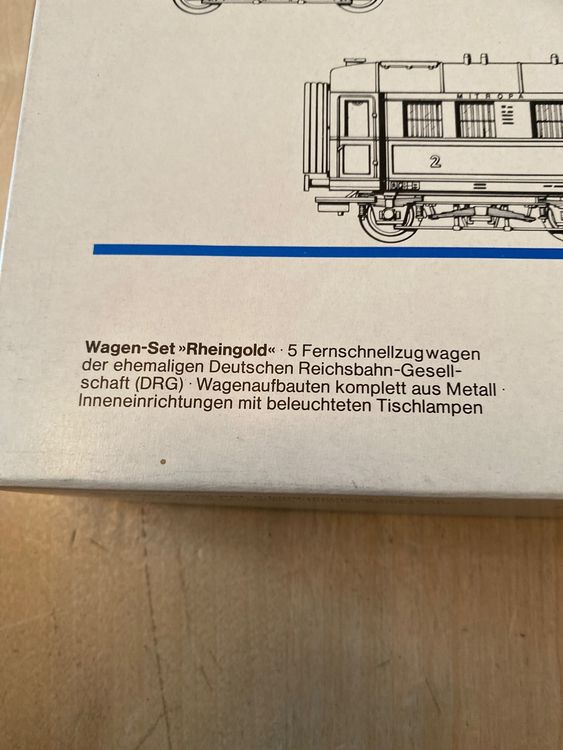 Sehr schönes Rheingold Wagen Set 4228 Märklin H0 ws | Acheter sur Ricardo